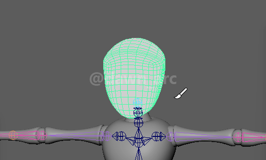 [Maya]Rigging 02 - Skinning